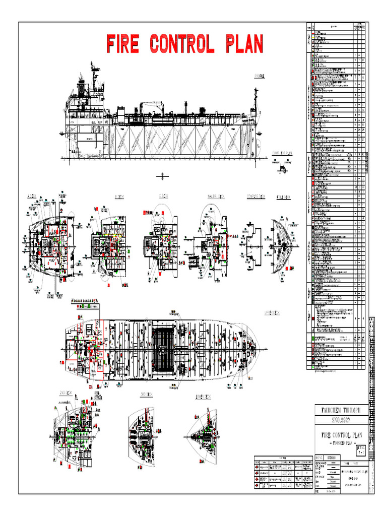 Fire Control Plan | PDF