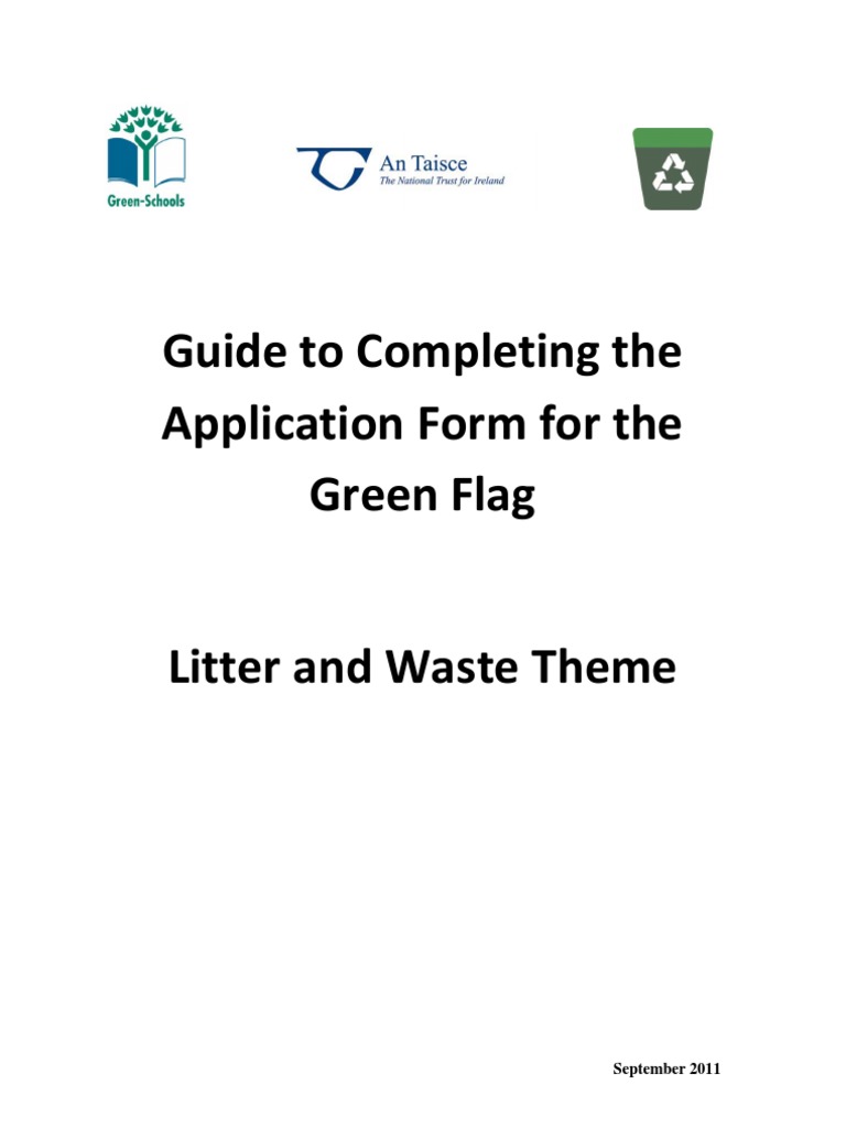 Guide For Litter Form | PDF | Recycling | Waste