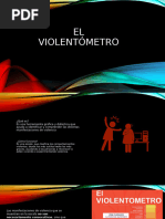 Violentómetro: Identifica y Previene la Violencia | PDF | Violencia | Agresión