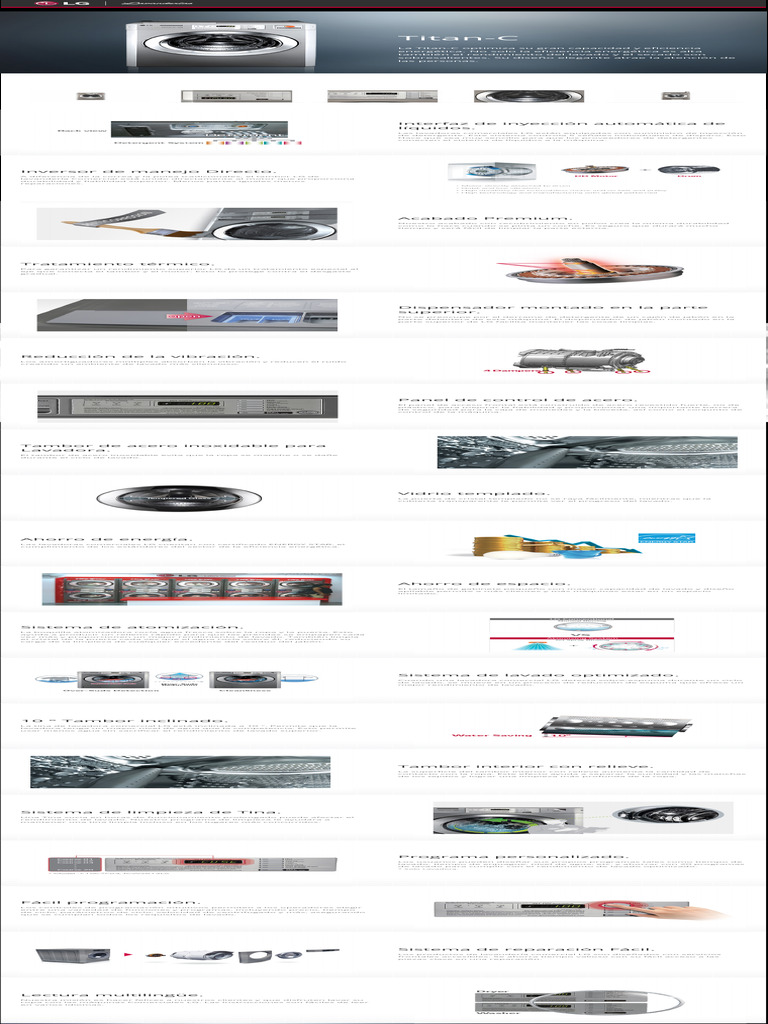 Catalogo Titan C | PDF | Lavadora