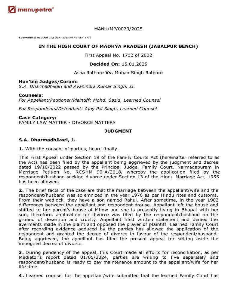 Asha_Rathore_vs_Mohan_Singh_Rathore_15012025 ...