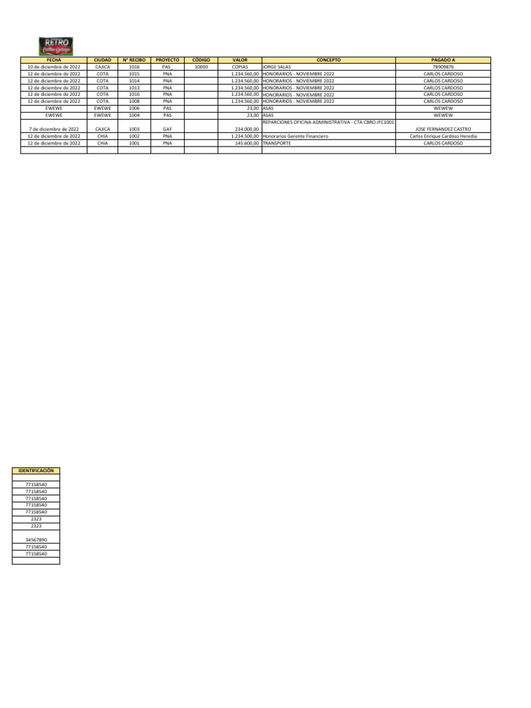 Consolidado RC Nº-1016 | PDF