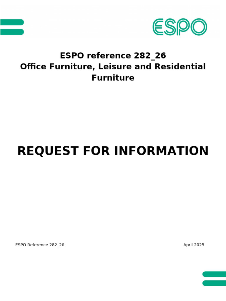 282 - 26 - Request For Information | PDF | Request For Information ...