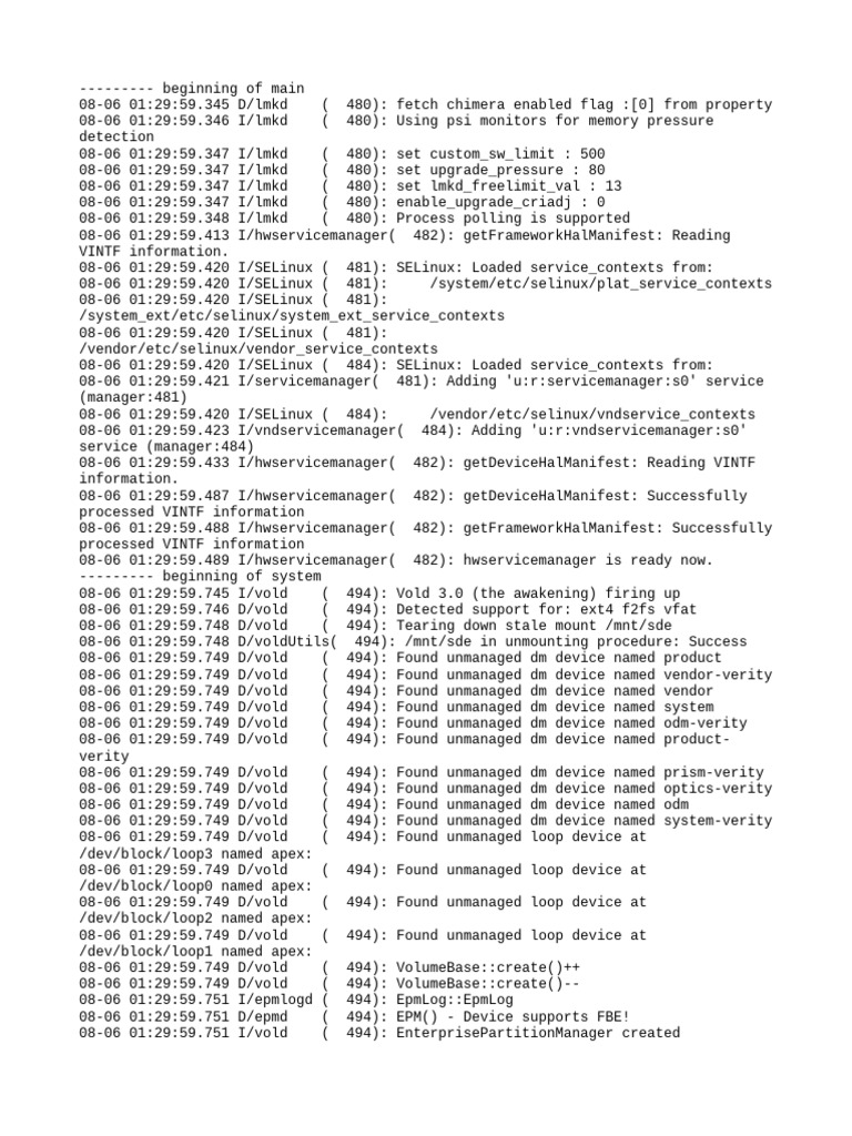 Logcat Home Fota Update Log | PDF | Computer Data Storage | Computer Architecture