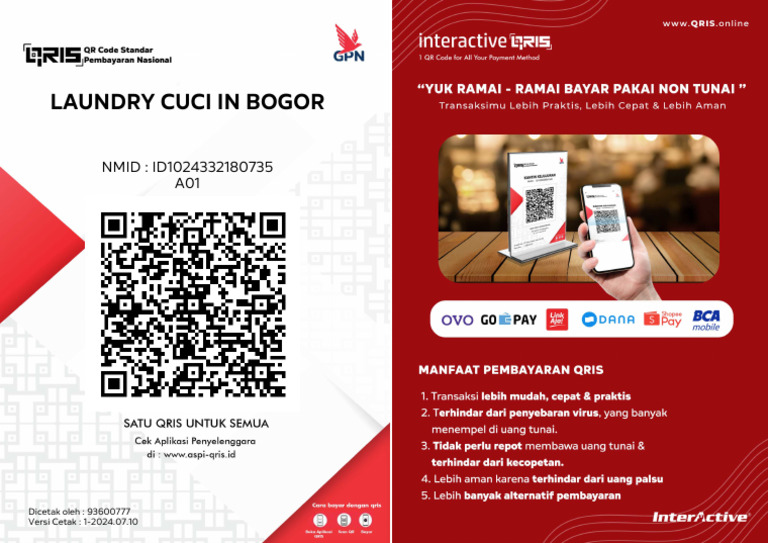 Laundry Cuci in Bogor - Qris-Mpm-Lengkap 2024-07-17 0940 | PDF