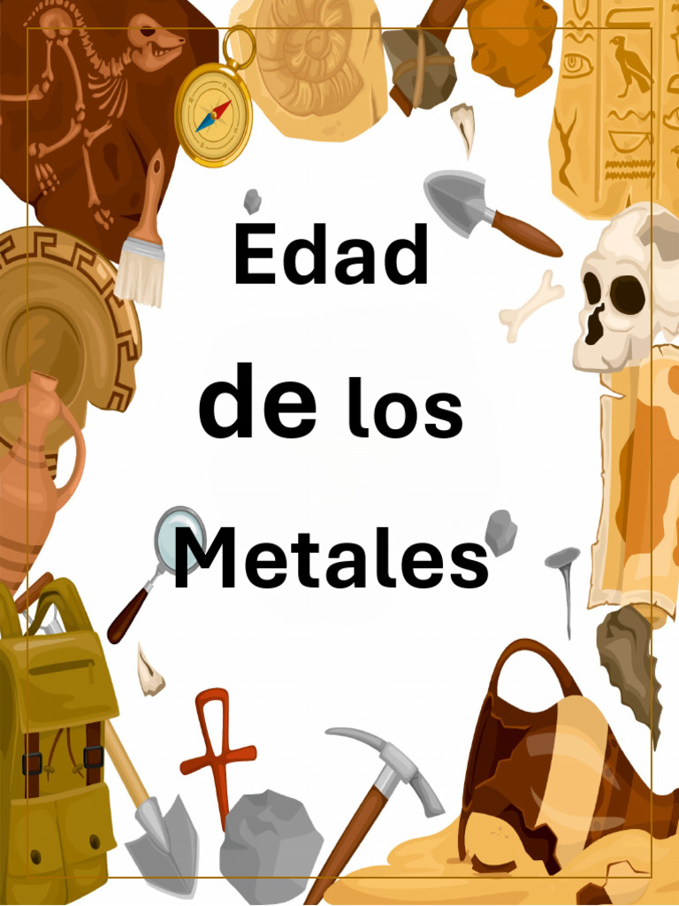 Dibujos y características de la Edad de Metales | PDF | Bronce | Edad ...