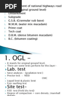 Summary of DPWH Standard Specs and Min Test Requirment | PDF | Asphalt ...