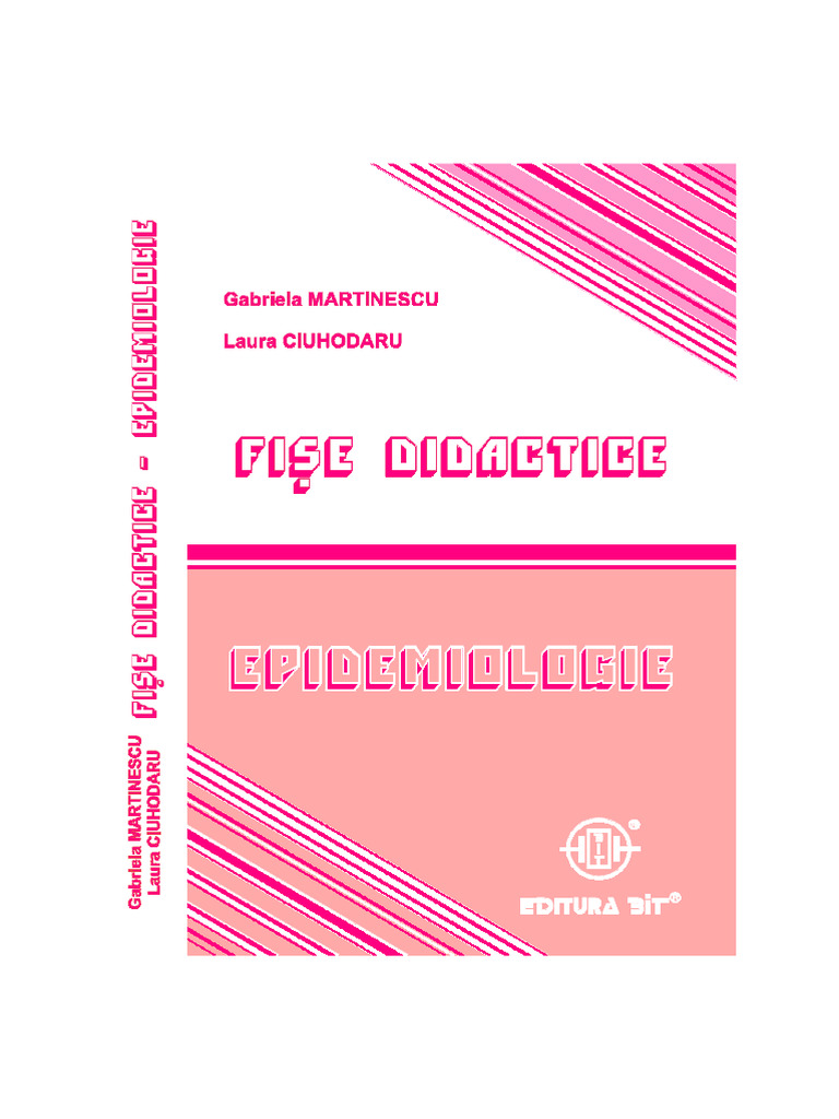 Fise Didactice Epidemiologie | PDF