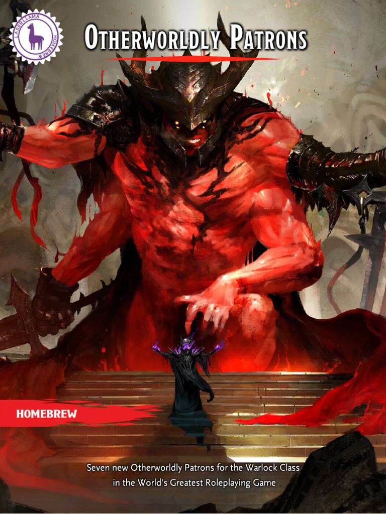 Warlock+ +Patrons,+Boons,+and+Invocations+v1.1.0 | PDF