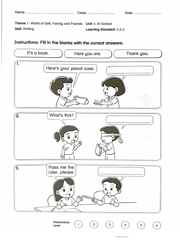 Y1 Writing | PDF