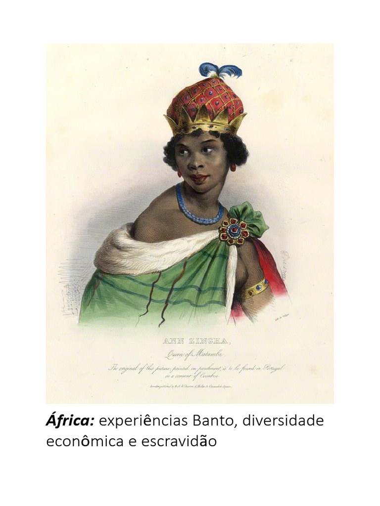 Rainha Nzinga: História e Impacto Banto | PDF | Escravidão | África