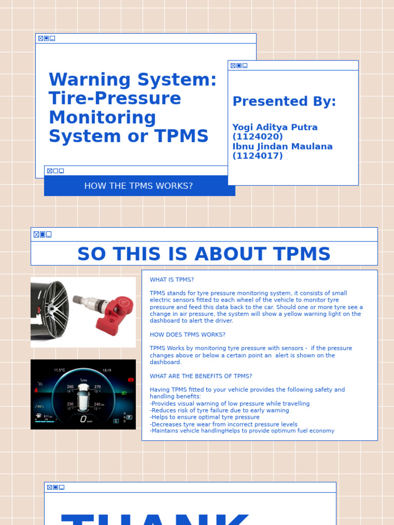 How The Tpms Works | PDF