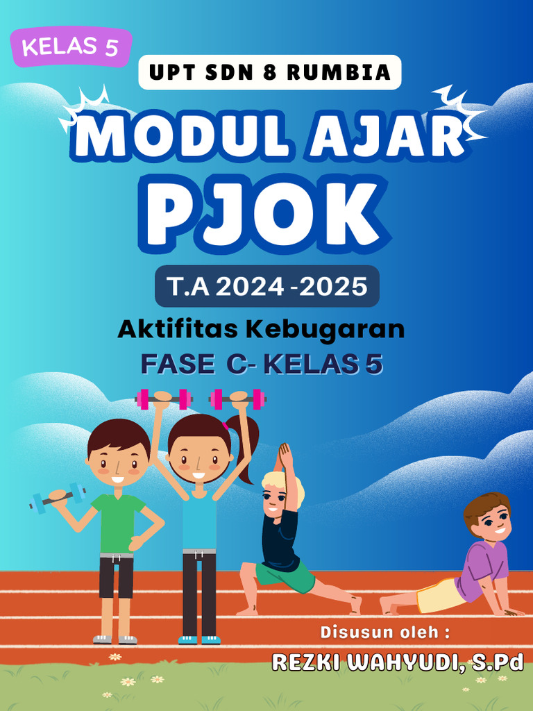 Modul Ajar - Aktifitas Kebugaran-Fase C Kelas 5 | PDF
