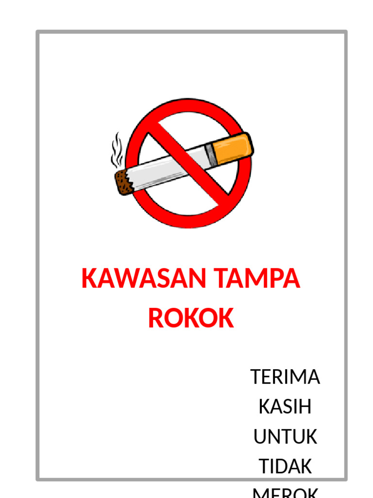 kawasan bebas rokok | PDF