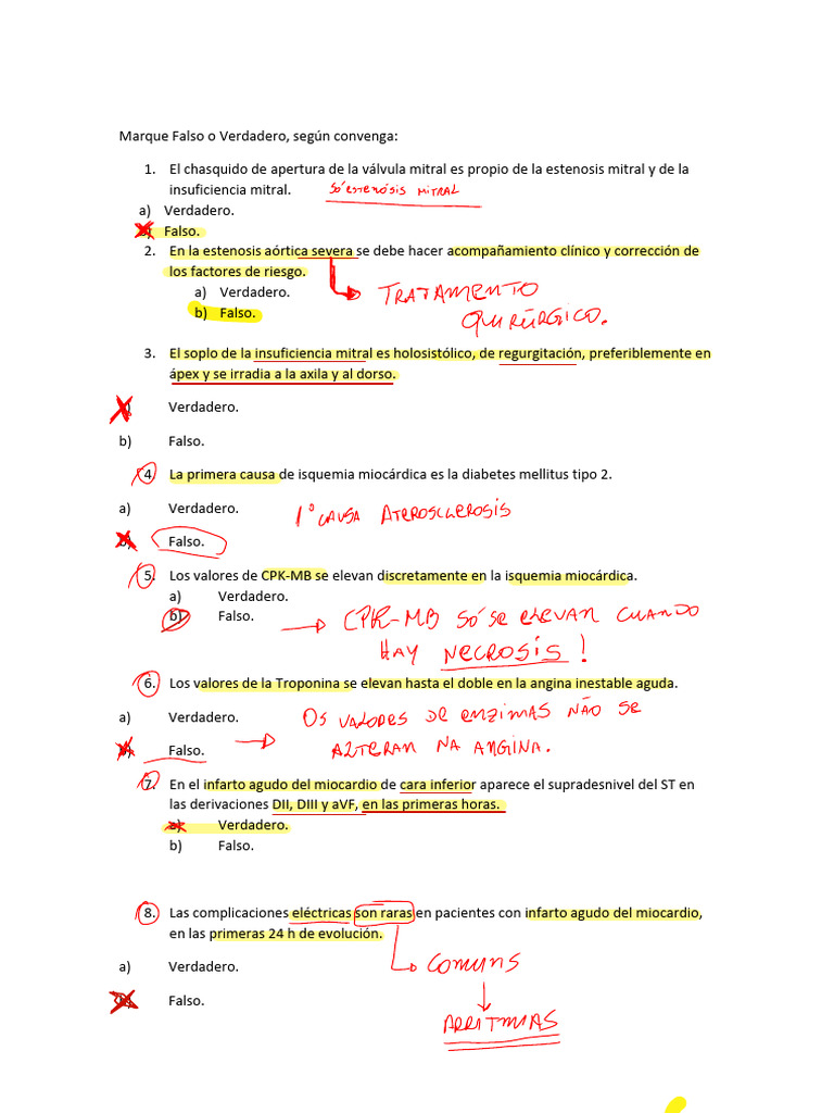2do Parc Cardio | PDF | Infarto de miocardio | Especialidades Medicas
