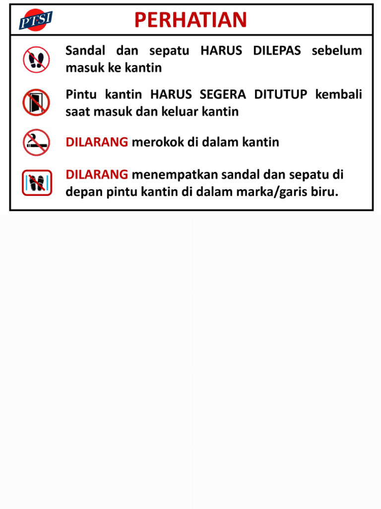 Sign Kantin | PDF