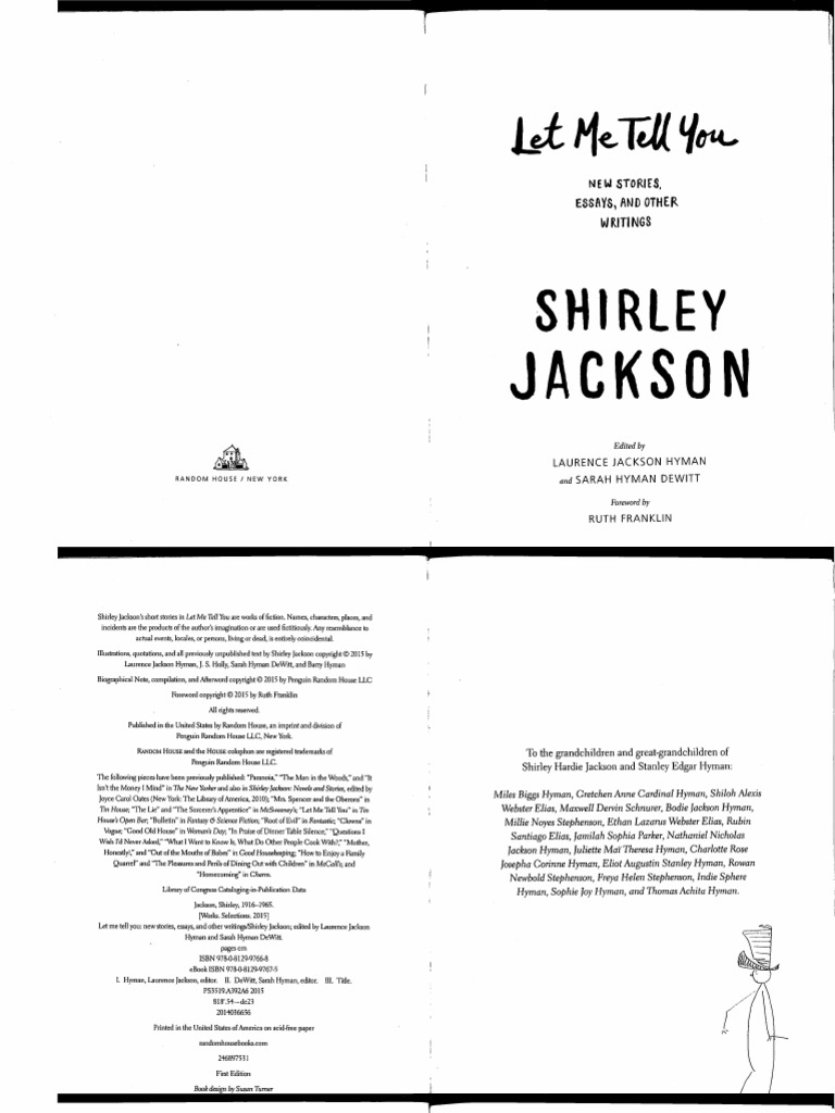 Let Me Tell You - Part 1 | PDF