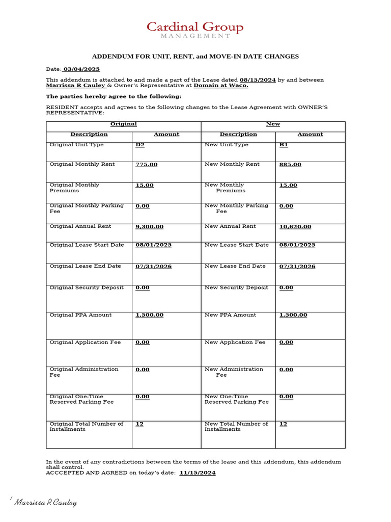 Addendum Template 290409 18550972 20250304034124 698062224 | PDF