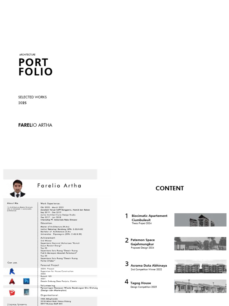 Portofolio Farelio Artha | PDF