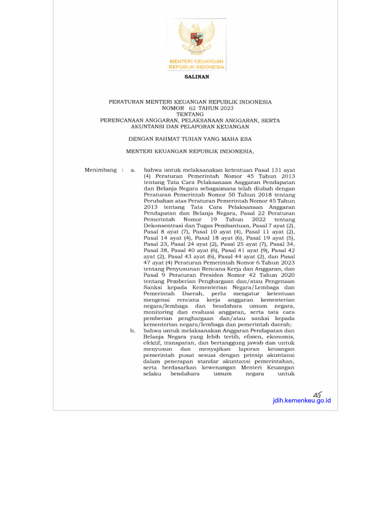 PMK 62 Hal 1-100 | PDF