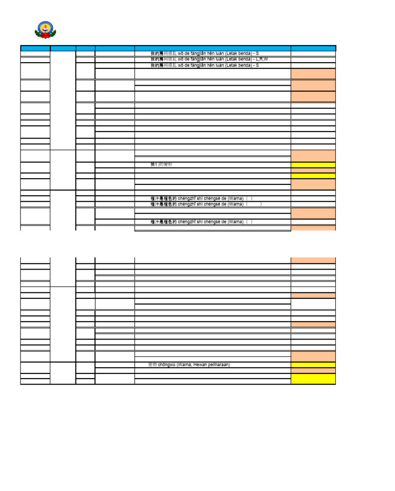 P3 Test Schedule Semester I AY. 2024-2025 | PDF