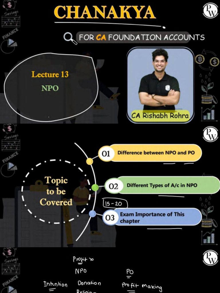 NPO - Class Notes - Chanakya | PDF