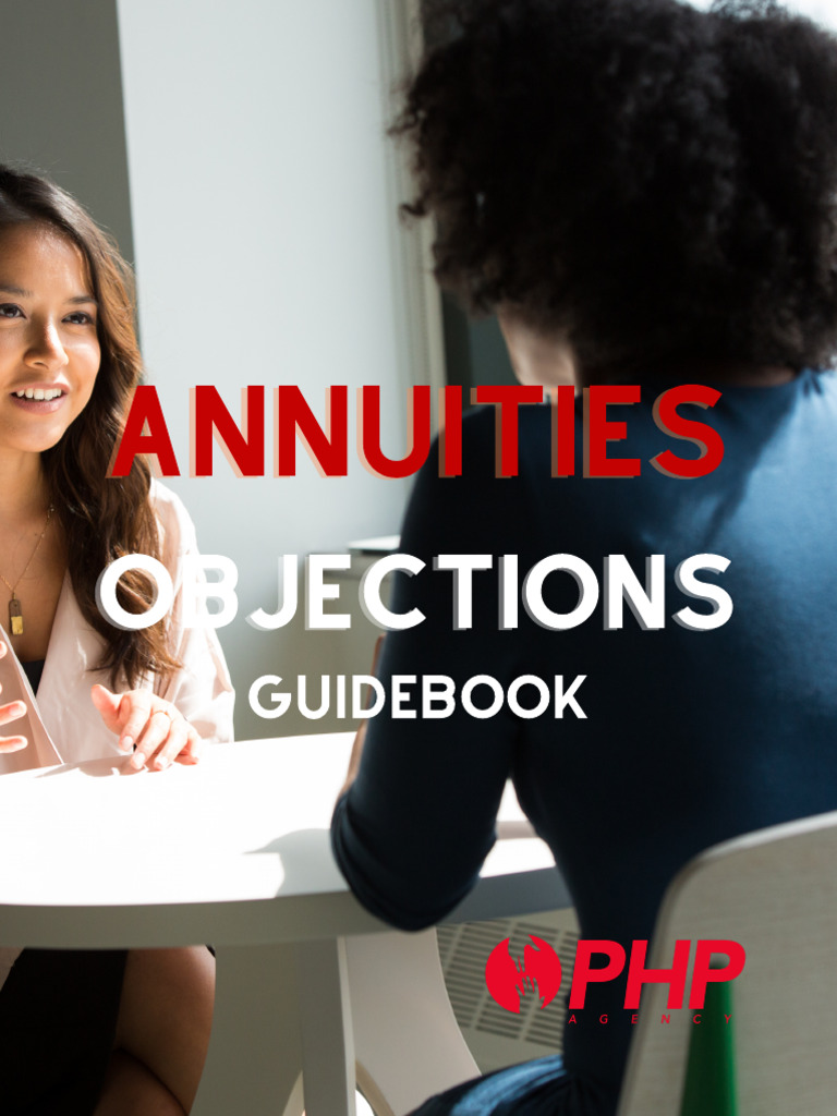 Annuities Objections Guidebook PDF | PDF