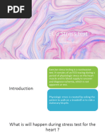 Bruce Protocol | PDF | Coronary Artery Disease | Echocardiography