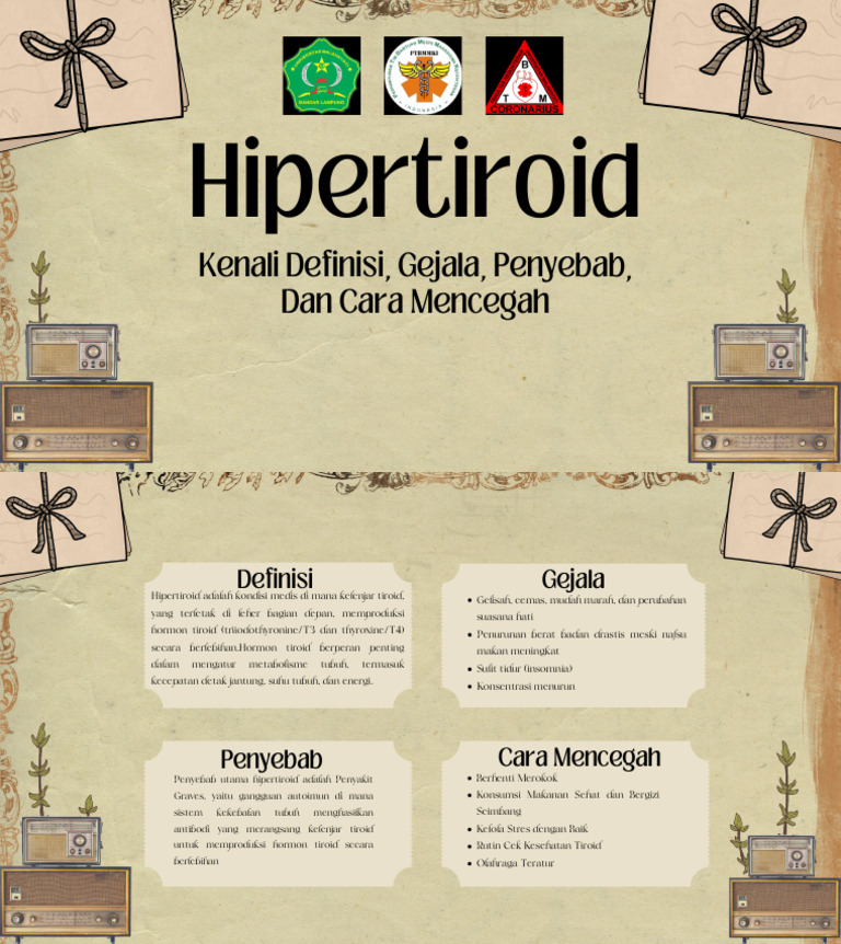 Hipertiroid: Gejala, Penyebab, dan Pencegahan | PDF
