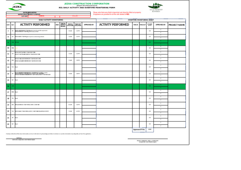 R51 30th Daily Activity Monitoring v2 JADE BERMAS BEL | PDF