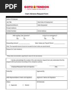 Imprest Requisition Form | PDF