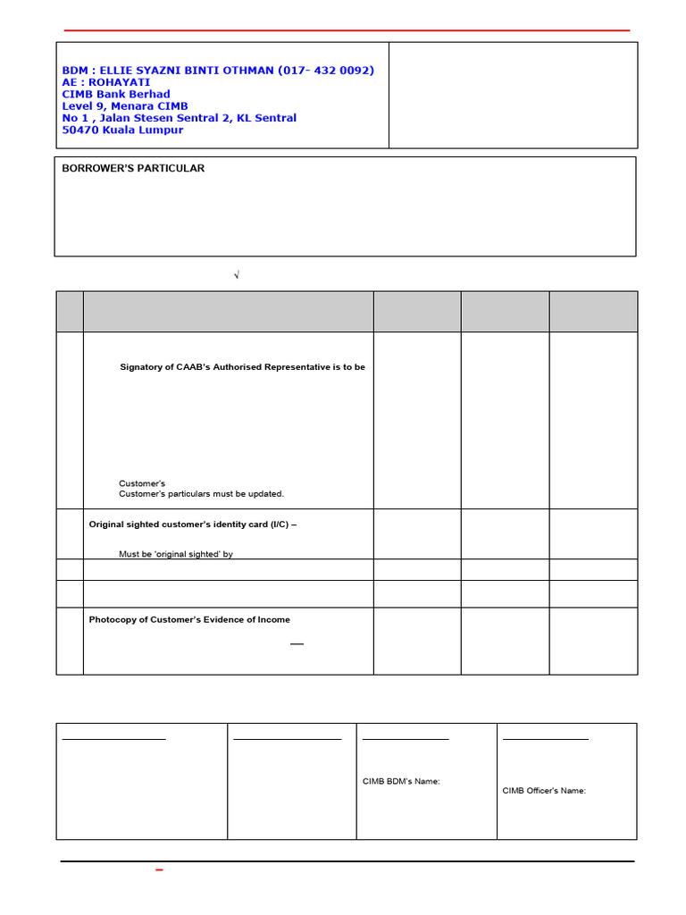 ASB Financing Form - Full Set - 20190801 | PDF | Credit Card | Banks