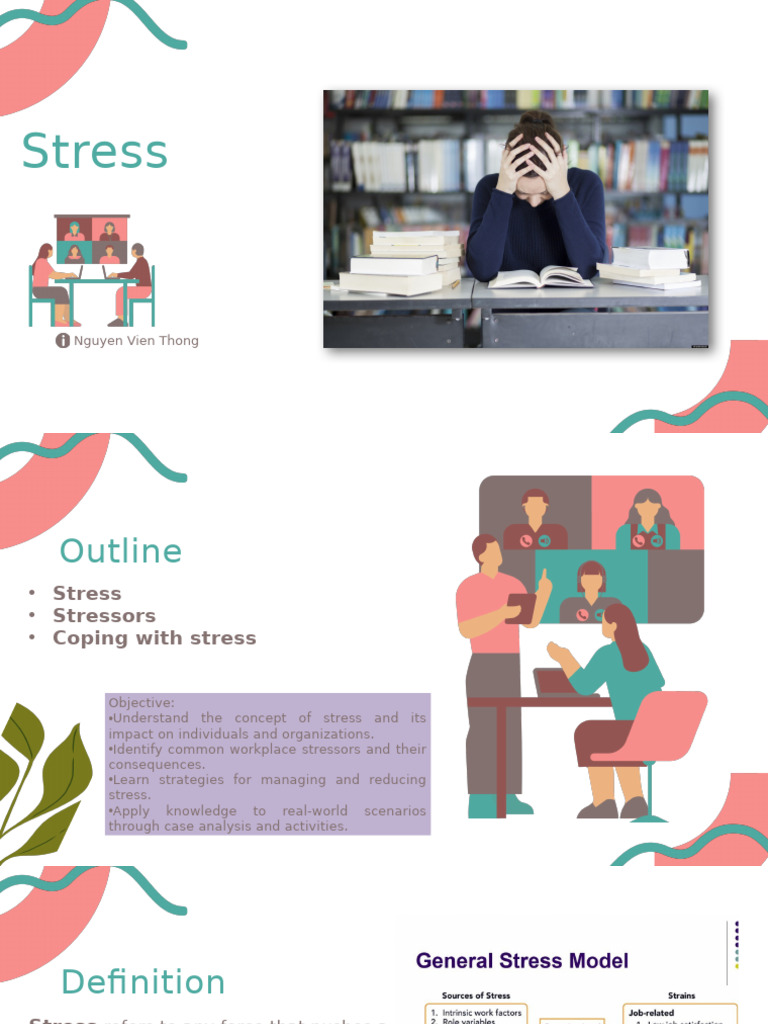 Understanding and Managing Workplace Stress | PDF | Stress (Biology ...