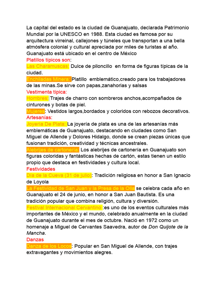 Guanajuato NNN | PDF