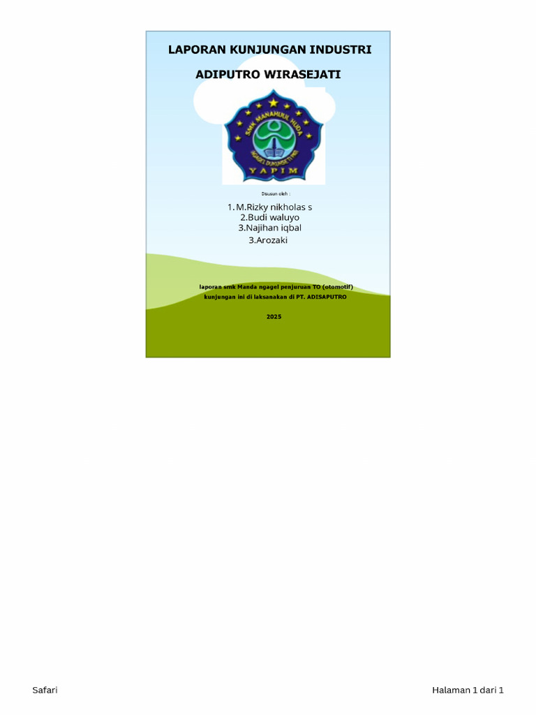 Safari PDF | PDF