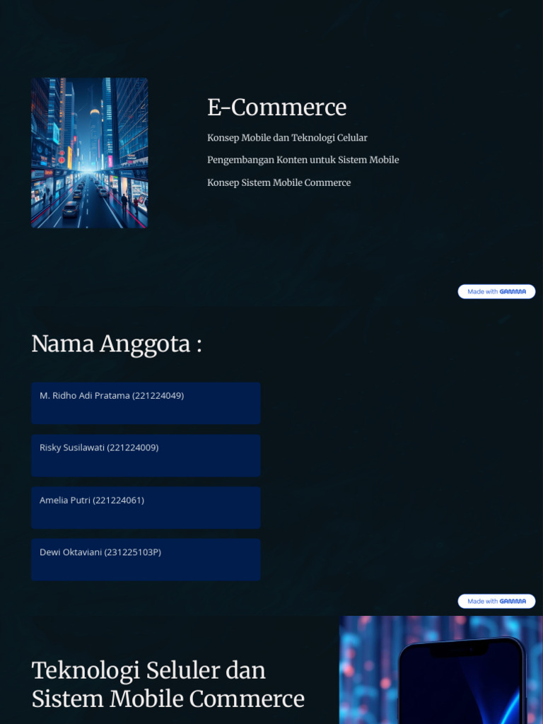 E Commerce | PDF