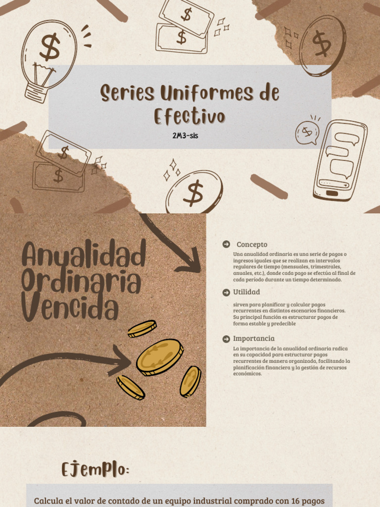 Series Uniformes de Efectivo 20250605 212711 0000 | PDF | Economias ...