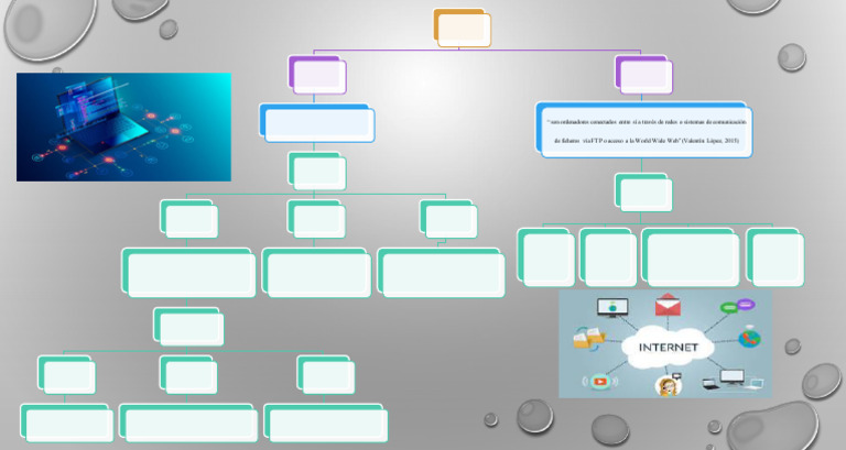 Mapa Conceptual Tipos de Software y Servicios de Internet | PDF | Internet | Red mundial