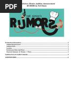 Chicago Musical Monologues Collection | PDF