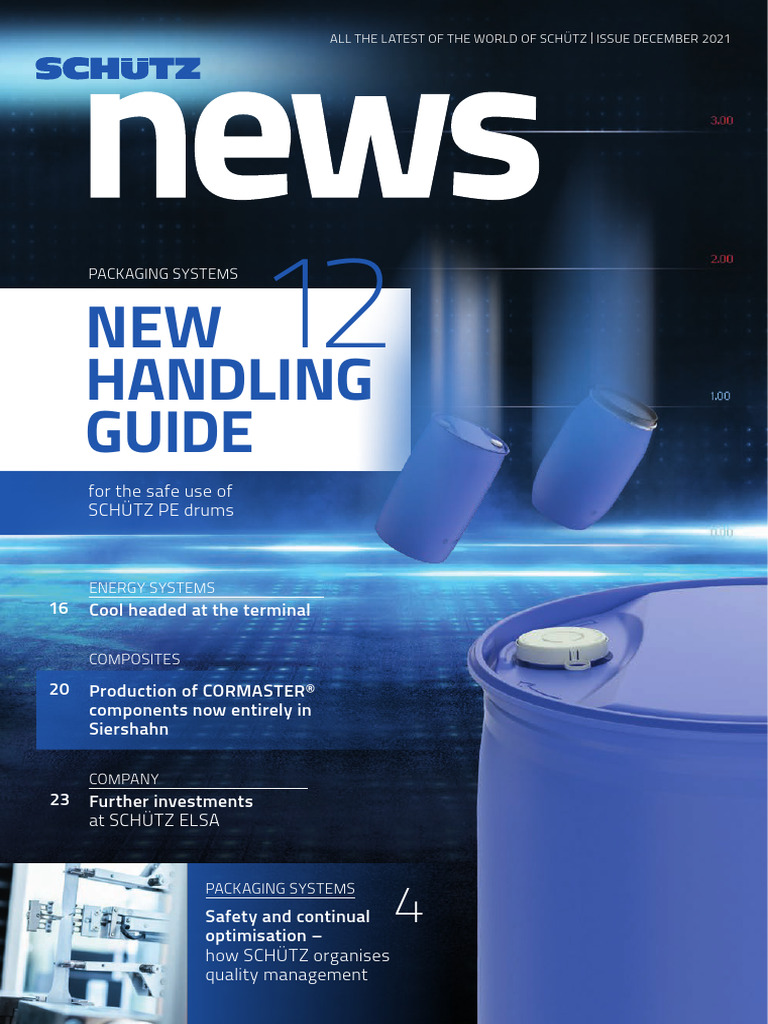 Schuetz News December 2021 en | PDF | Valve | Quality Management