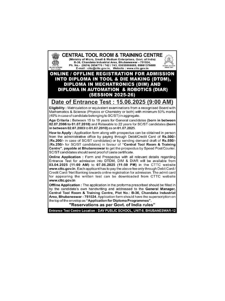 CTTC 2025 | PDF