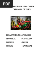 Carnaval de Huanupampa Jhinno Jhoel | PDF | Carnaval