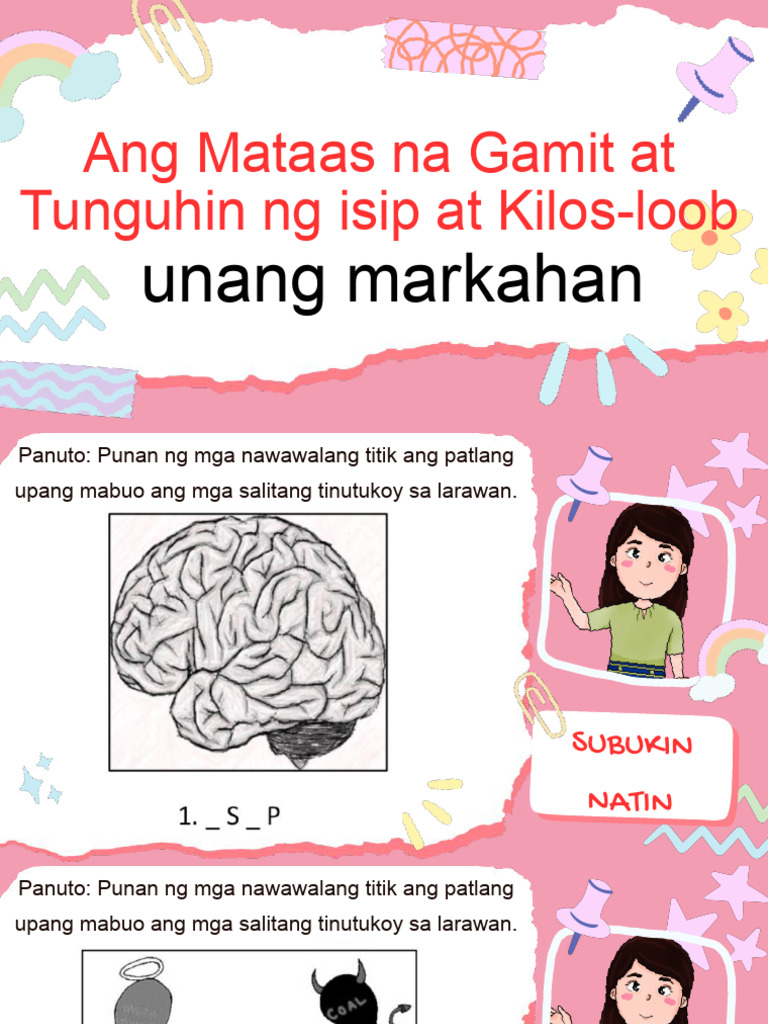 PPT1Mataas Na Gamit NG Isip at KilosLoob | PDF