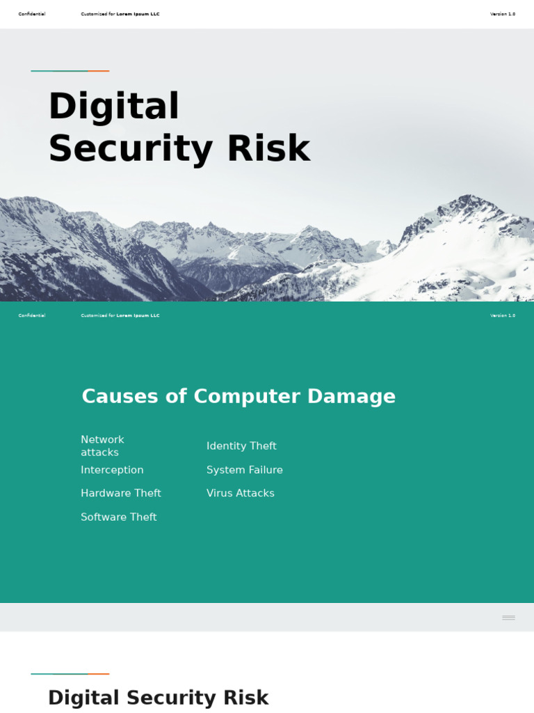 Digital Security Risk 1 New With Part 4 | PDF | Security | Computer ...