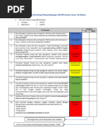 Kuesioner Pra Skrining Perkembangan Anak 12-24 Bulan | PDF