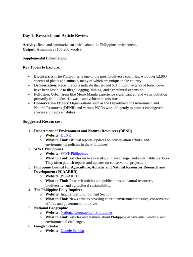 Aldm in Envi.sci Week 5 1 | PDF | Conservation Biology | Natural Environment