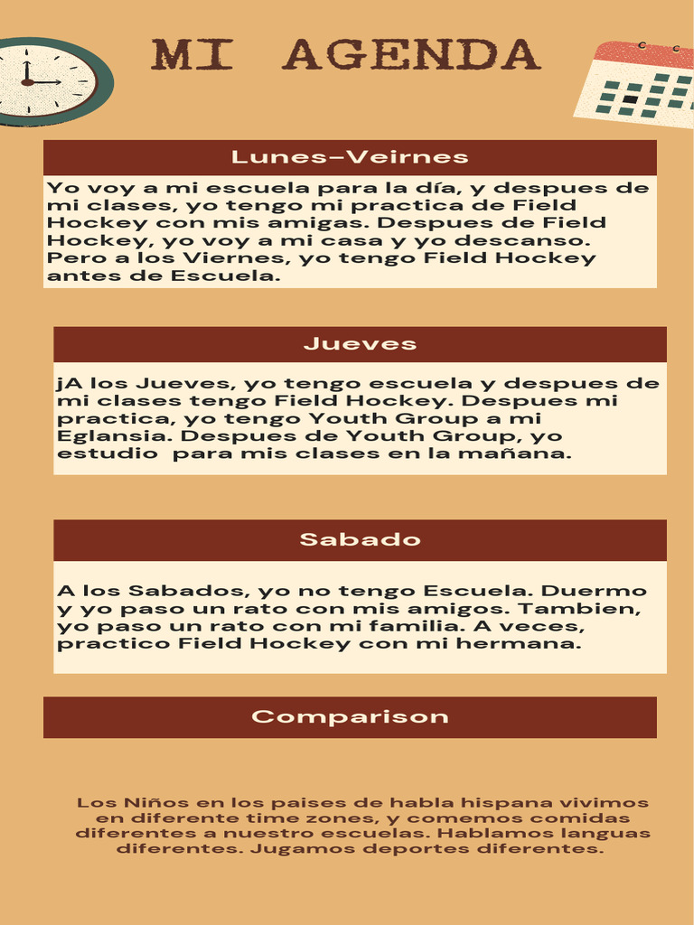 Mi Agenda | PDF