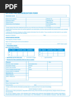 Britam Outpatient Claim Form Guidelines | PDF | Patient | Physician