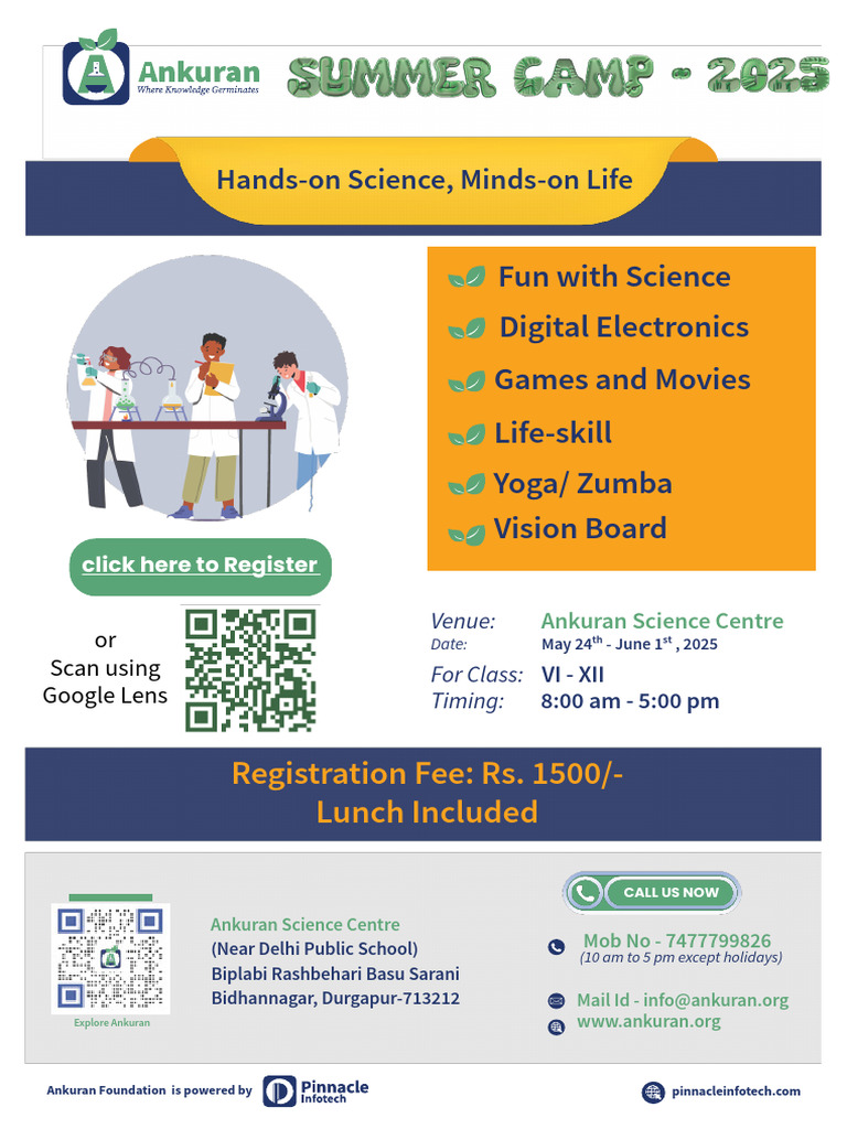 Ankuran Sum Camp 2025 Revised | PDF