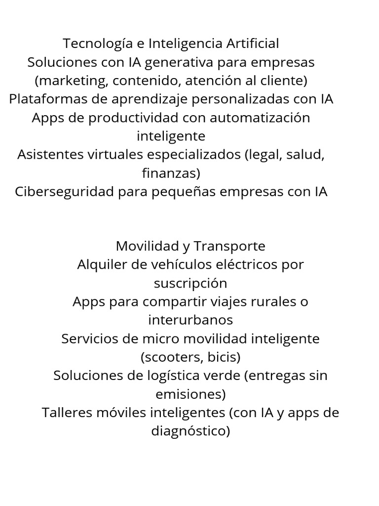 Ecnología e Inteligencia Artificial Soluciones Con IA Generativa para Empresas (Marketing ...